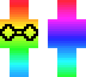 Rainbow Infinity MC | Minecraft Skin