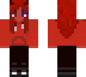 Red Demon Lady | Minecraft Skin