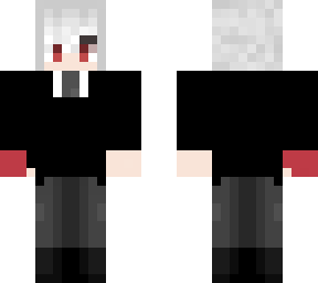 remastered shu in a suit | Minecraft Skin