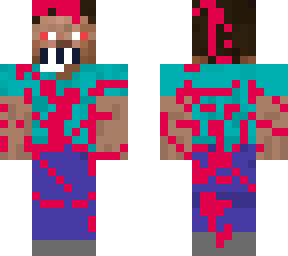 Scary Steve Minecraft Skins