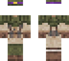 Simp Empire Army Officer Template (Armor) | Minecraft Skin