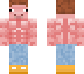 strong pig | Minecraft Skin