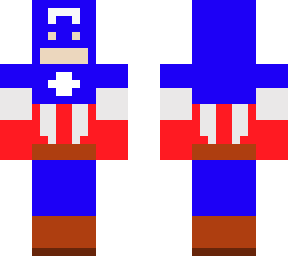 Captain America Minecraft Skins