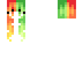 Female HB - Fire & Slime | Minecraft Skin
