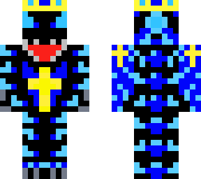 KingDragon75 Minecraft Gamer Blue Skin | Minecraft Skin