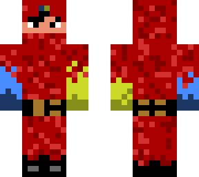 red fire | Minecraft Skin