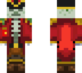 Skeleton Captain | Minecraft Skin