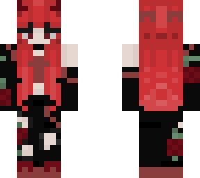 rose girl | Minecraft Skins