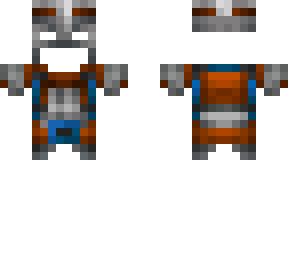 Scale Mail Armor - MC Dungeons | Minecraft Skin