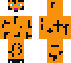 Tiger Shield Mascot | Minecraft Skin