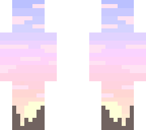 Sunset Pixel art | Minecraft Skin
