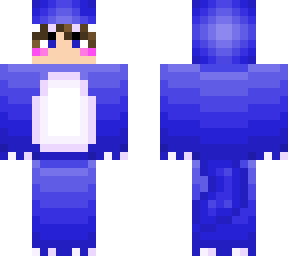 blue dino | Minecraft Skins