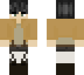 attack on titan eren | Minecraft Skins