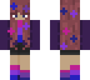 Pride! Bi skin! | Minecraft Skin