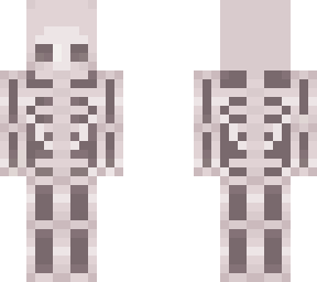 Skeleton From Minecraft Skin