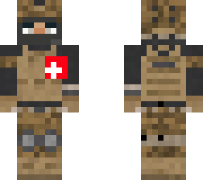 switzerland soldier | Minecraft Skin