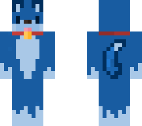 Blue dog | Minecraft Skin