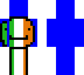 Blue indian dream | Minecraft Skin