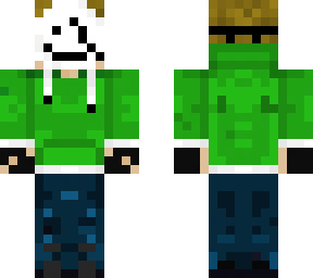Cracked Face Dream Minecraft Skins