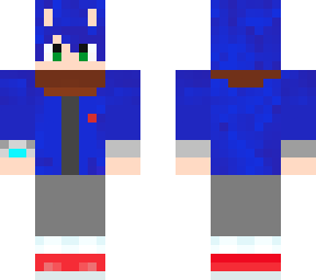 Sonic Human | Minecraft Skin