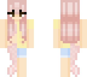 pink mermaid tail | Minecraft Skins