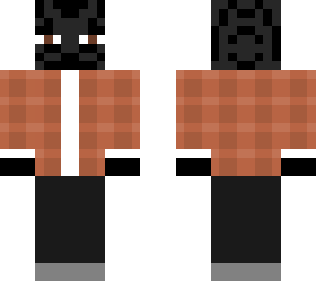 Enderman In Copper Jacket | Minecraft Skin