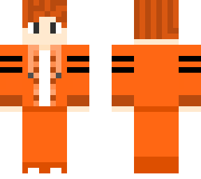 Fearless Orange Gaming Minecraft Skins