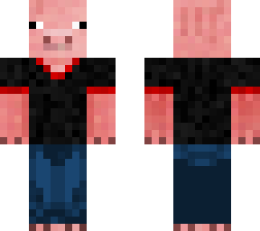 i like loverfella so here pig for his | Minecraft Skin