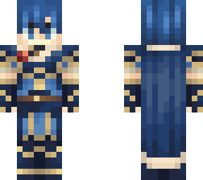 Marth, Hero-King - Fire Emblem: New Mystery of the Emblem | Minecraft Skin
