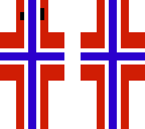 Norway Flag | Minecraft Skin
