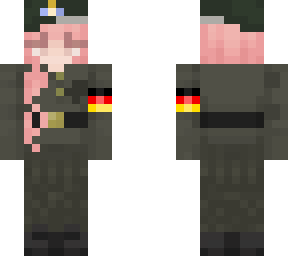 Female Soldier Minecraft Skins