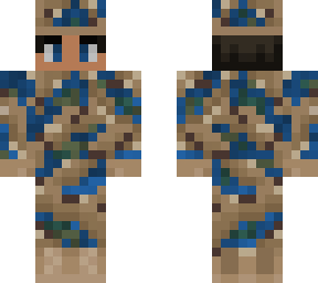 soldier girl | Minecraft Skins