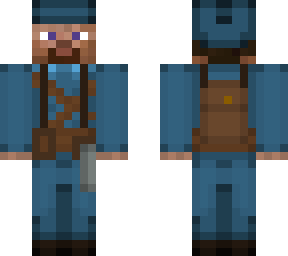 Steve As WWI French Soldier | Minecraft Skin