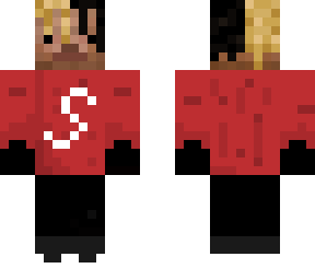 Supreme Steve | Minecraft Skin