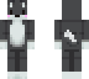 Ashen Wolf | Minecraft Skin