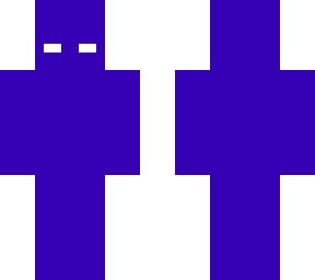 blue (white eyes) | Minecraft Skin