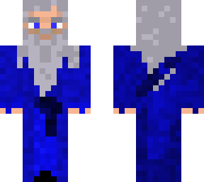 Blue Wizard Minecraft Skins