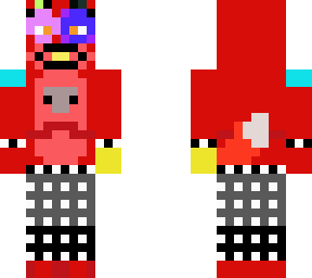 glamrock foxy | Minecraft Skins