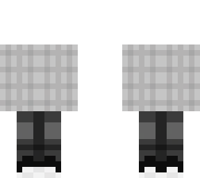 Grey Flannel Template | Minecraft Skin