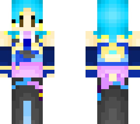 valorant neon | Minecraft Skins