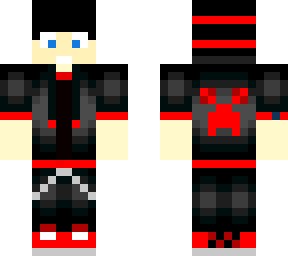 red hacker | Minecraft Skins