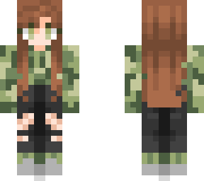 camo girl | Minecraft Skins
