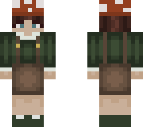 cottage core matching skin for my partner | Minecraft Skin