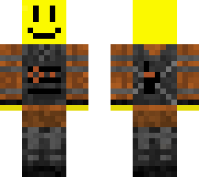 Epsilon 11 Nine Tailed Fox Roblox Noob Style | Minecraft Skin