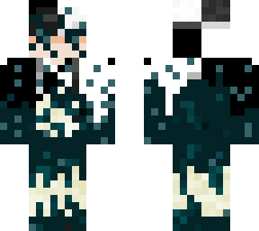 Skulk infected | Minecraft Skin