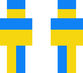 Ukraine flag | Minecraft Skin