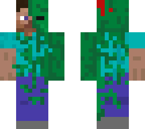 zombie steve | Minecraft Skin