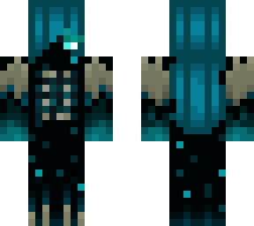 . Warden Girl . | Minecraft Skin