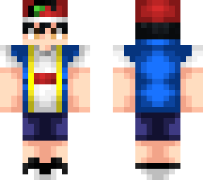 Ash Ketchum Minecraft Skins