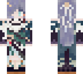 azure empreya - fu hua honkai impact | Minecraft Skin